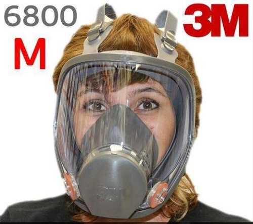 Полнолицевая маска 3M серии 6000 размер М