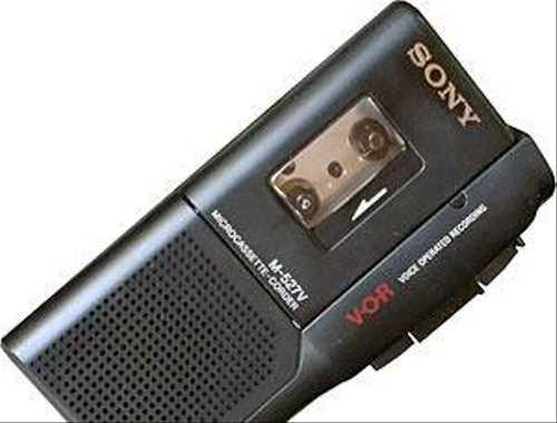 Микрокассетный диктофон Sony M-527V