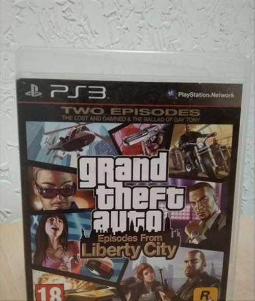 GTA: Episodes From Liberty City для PS3