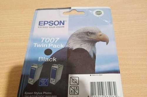 Картридж Epson T007 Twin Pack
