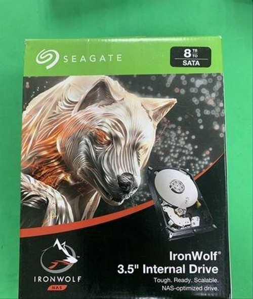 Seagate IronWolf 8TB ST8000VN004 NEW