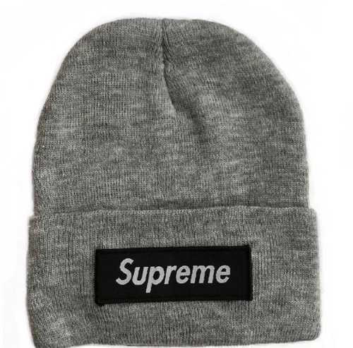 Шапка Supreme Mini Box Logo Grey