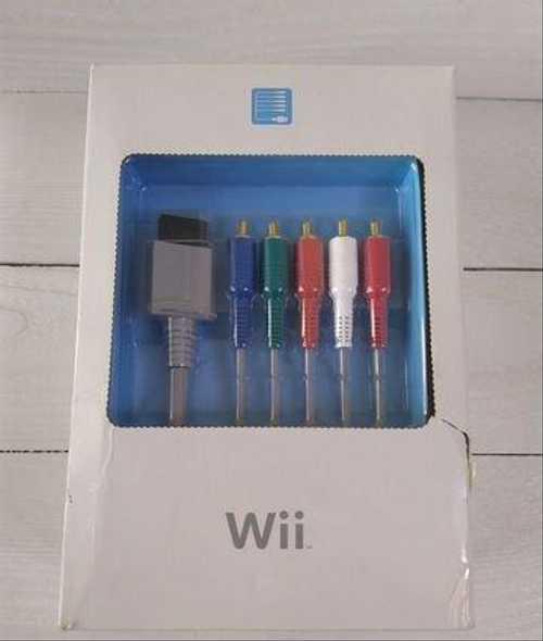 Nintendo Wii Official Component Video Cable