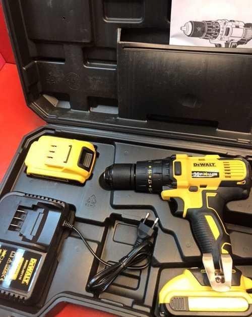 Аккумуляторная дрель dewalt 36 вольт
