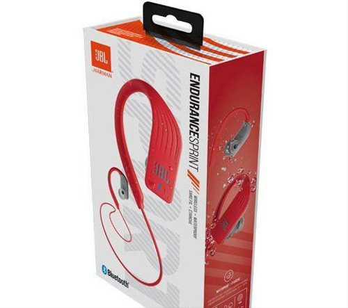 Красные Наушники JBL Endurance sprint новые