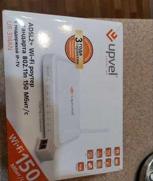 Wifi роутер upvel ur-314an