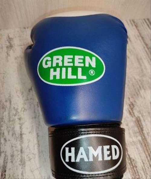 Боксерские перчатки 10 oz Green Hill / Hamed, Маки