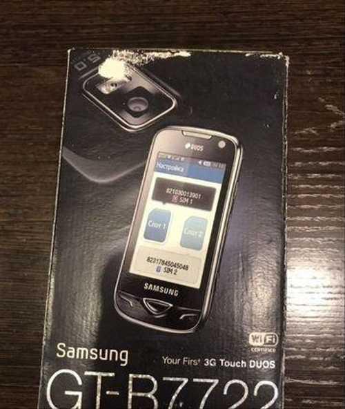 Телефон Samsung dous GT-B7722