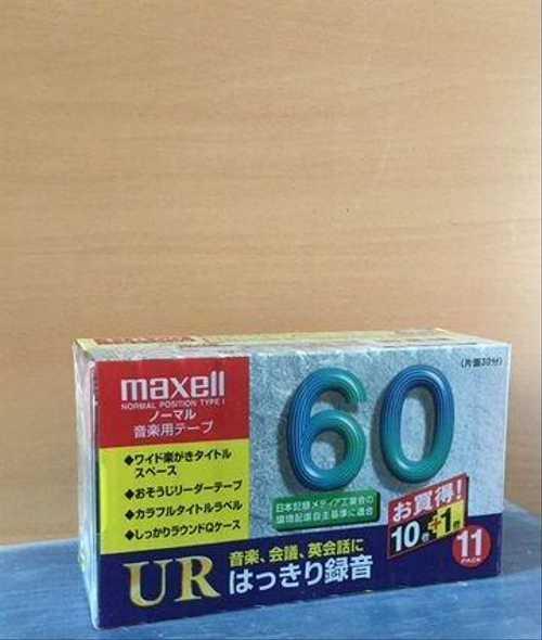 Кассета maxell, Japan