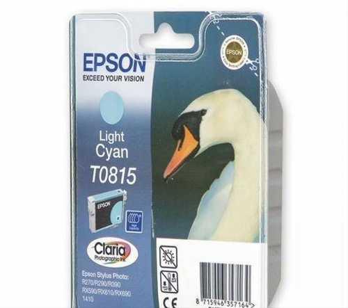 Картридж струйный Epson C13T11154A10 Light Cyan