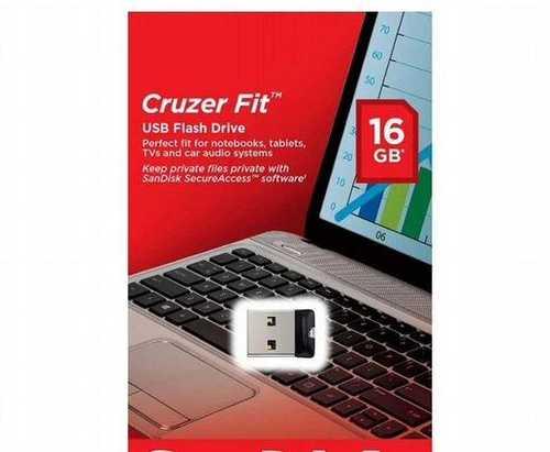 USB флэш-диск SanDisk 16GB CZ33 Cruzer Fit