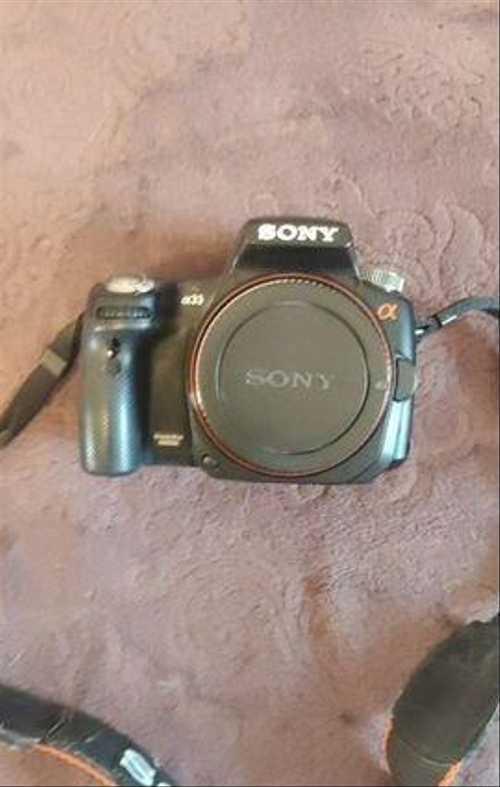 Зеркальный фотоаппарат sony alpha slt-a33