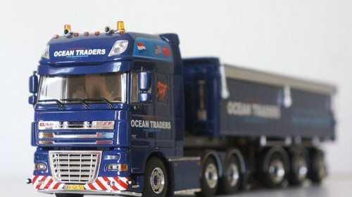 1/50 DAF Ocean Trader полуприцеп самосвал WSI редк