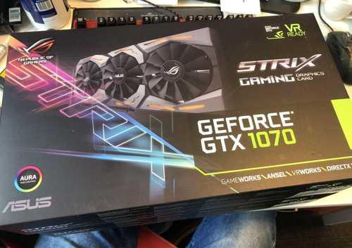 Видеокарта Asus GF GRX1070 8Gb Strix