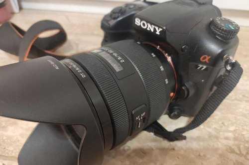 Комплект камера Sony a77 + объектив Sony 2.8/16-50