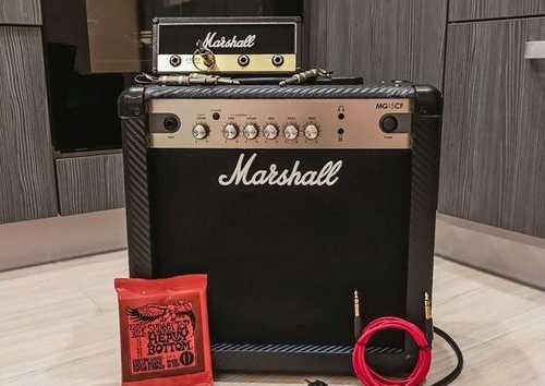 Marshall MG15CF + Гитарный Кабель (Комбоусилитель)