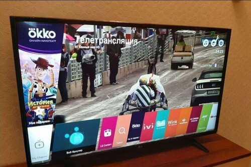 Телевизор LG 43(109) 4К Smart TV WI-FI