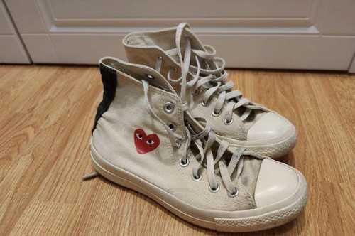 Кеды Converse play Comme des garçons