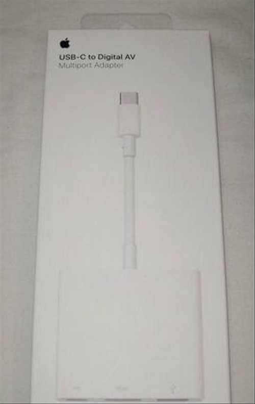 Новый Оригинал Apple Адаптер USB-C/USB/Hdmi
