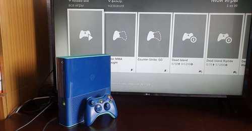 Microsoft xbox 360 500gb синий