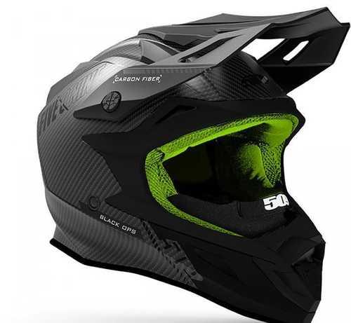 Шлем 509 Altitude Carbon Fidlock, Black Ops Lime,М