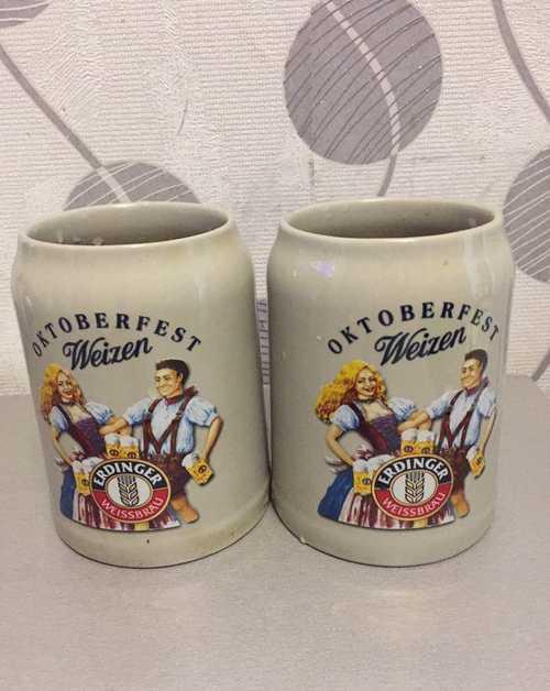 Кружки пивные Oktoberfest Erdinger