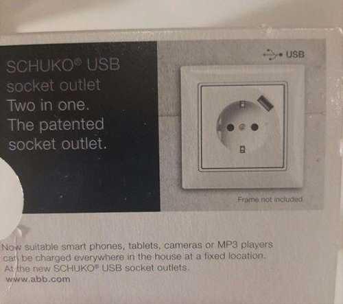 Розетка с usb