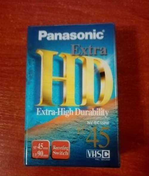 Видеокассета для камеры Panasonic vhs c hd45 extra