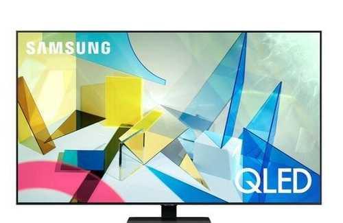 Телевизор QLed Samsung QE50Q80TAU Smart 4K Новый
