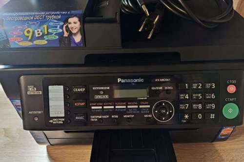 Принтер лазерный мфу Panasonik KX MB 2061
