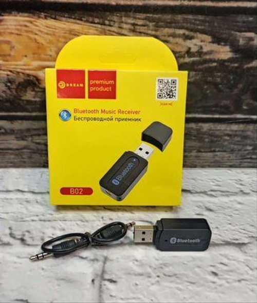 Bluetooth адаптер USB+AUX новый