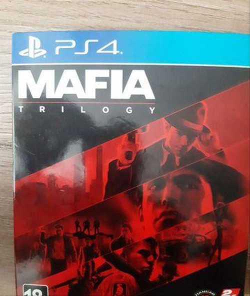 Игра для приставок ps4. Mafia Trilogy