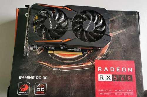 Видеокарта rx 560 2g