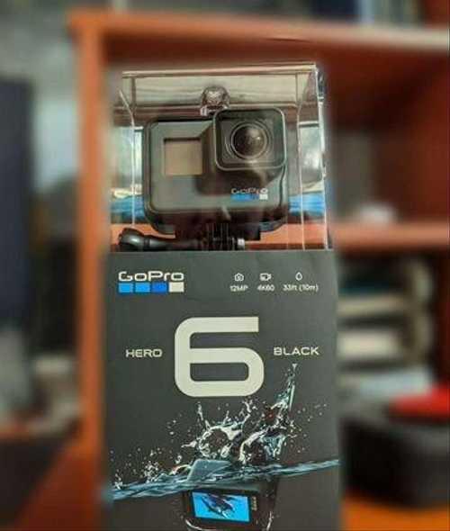 GoPro hero 6 black + богатый комплект