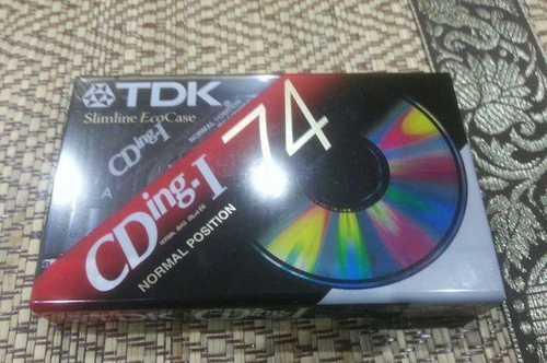 Аудиокассета TDK CDing-I 74