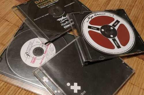 CD с треками популярных новосибирских диджеев