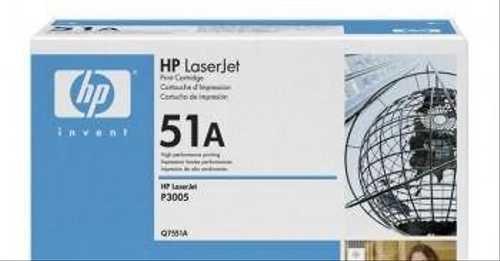 Тонер-картридж HP LJ P3005/M3027MFP (Q7551A)
