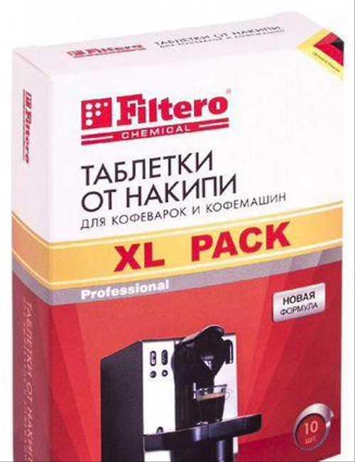 Таблетки filtero от накипи, для чайников, 49240