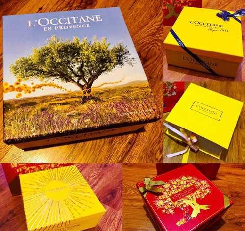 Подарочная коробка L’occitane Локситан с пакетом