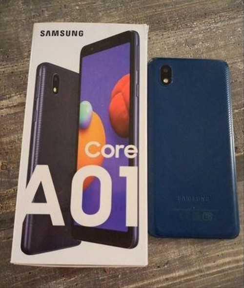 Смартфон Samsung Galaxy a01 Core 5.3 blue