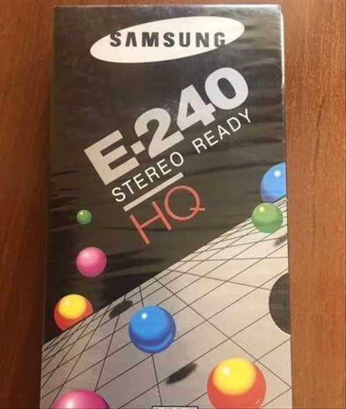 Видеокассета samsung e-240 новая