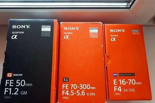 Объектив Sony FE 50mm F1.2 GM и другое разное