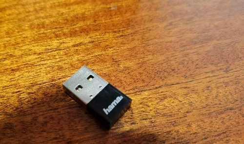 Мини BlueTooth USB адаптер Hama