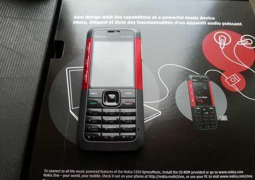 Nokia 5310 XpressMusic оригинал,новый,рст