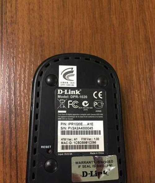 Принт-сервер D-link DPR-1020