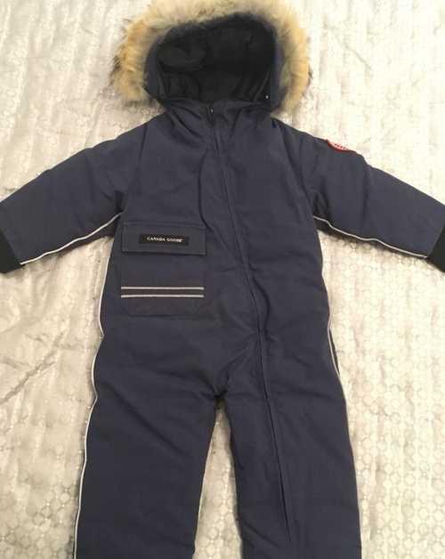 Canada goose зимний комбинезон, 12-18 месяцев, ори