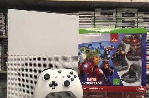 Xbox One S 512gb + Стартовый набор Infinity 2.0
