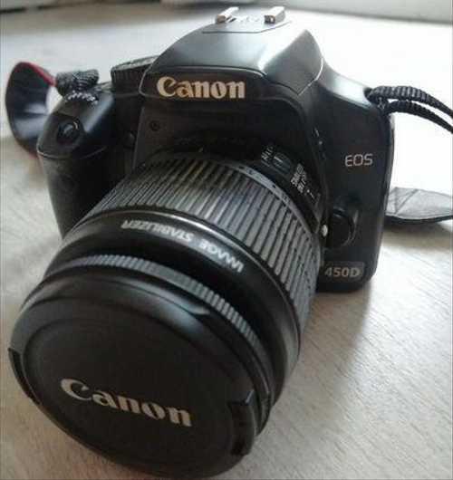 Зеркальный фотоаппарат Canon 450D