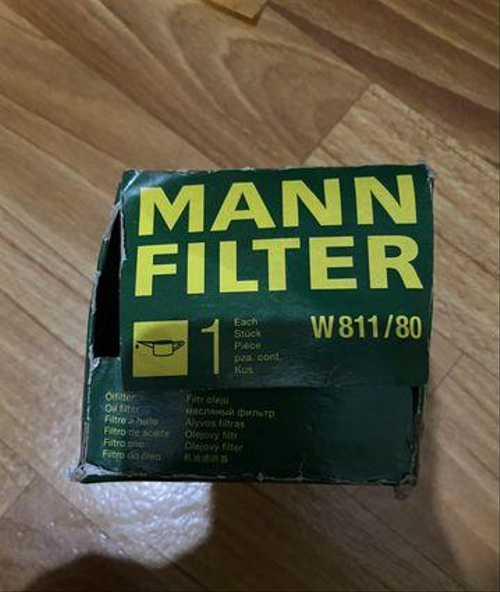 Масляный фильтр mann filter W 811/80