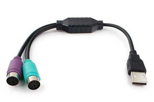 Конвертер PS/2 устройства) USB порт Cablexpert UAP